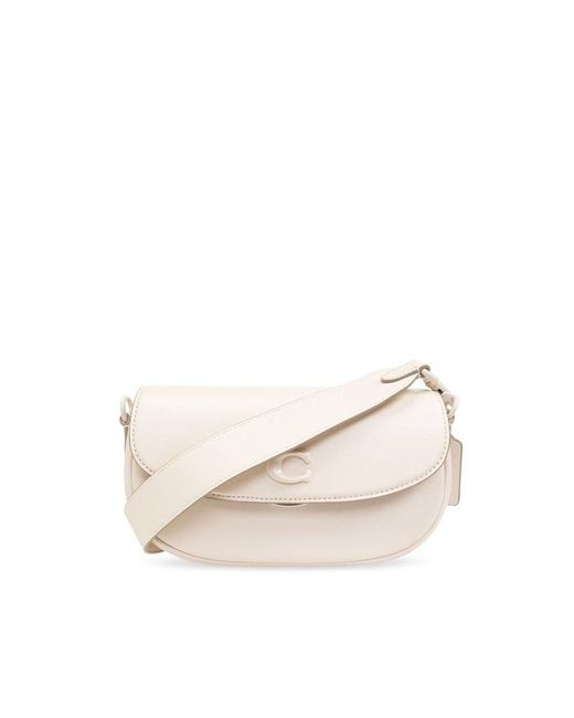 COACH Shoulder Bag 'Emmy' in White | Lyst