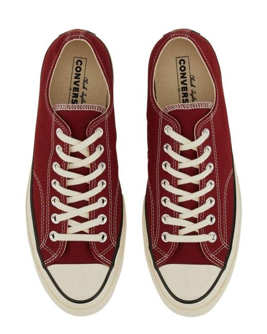 Converse Chuck 70 Ox Classic Sneaker in Red | Lyst
