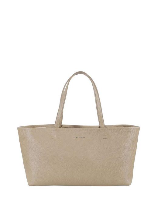 Orciani Tata Tote Bag in Natural | Lyst