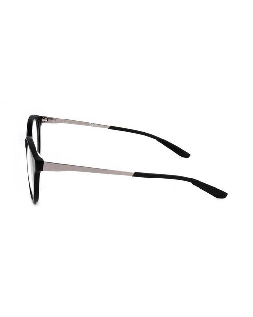Under Armour Ua 5027 Oval-Frame Glasses in Black | Lyst