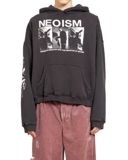 Enfants Riches Deprimes Neoism Graphic Printed Hoodie in Black for Men ...