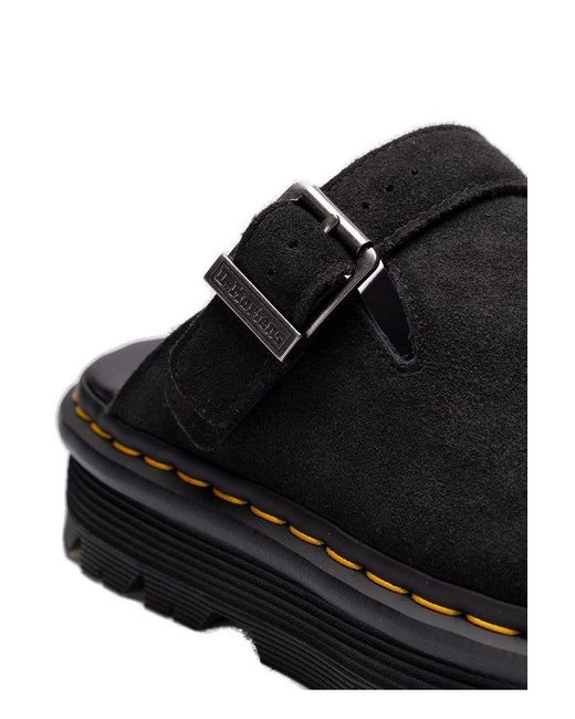 Dr. Martens Zebzag Casual Singback Platform Mules in Black | Lyst