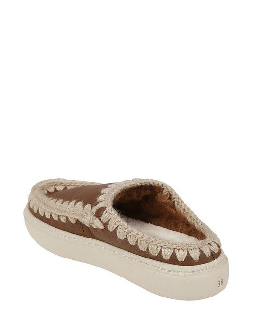 Mou Eskimo Bold Clogs in Brown | Lyst
