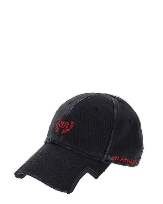 Balenciaga Laurel Classic Cap in Blue for Men | Lyst