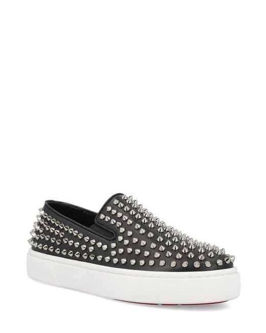 Christian Louboutin Sneakers in Black | Lyst