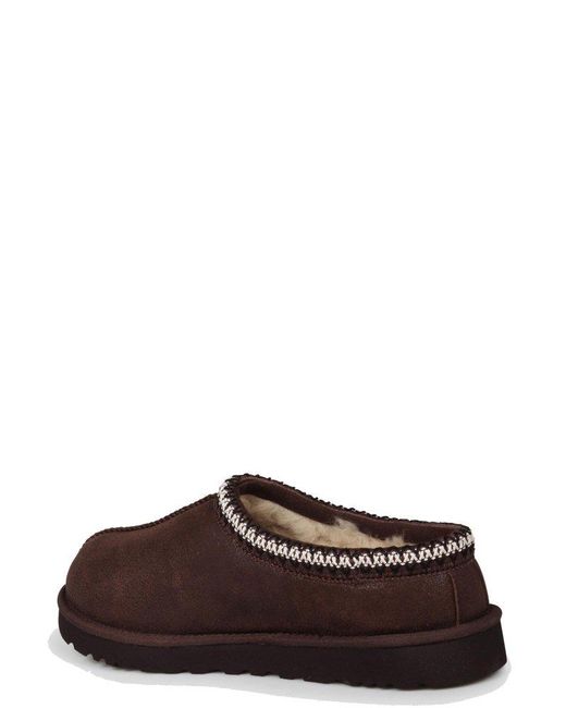 UGG Tasman Distressed Slip-on Slippers in Brown for Men | Lyst