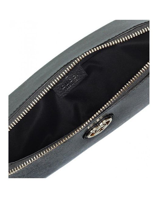 Gucci Gg Heart Logo Zipped Cosmetic Bag in Black | Lyst