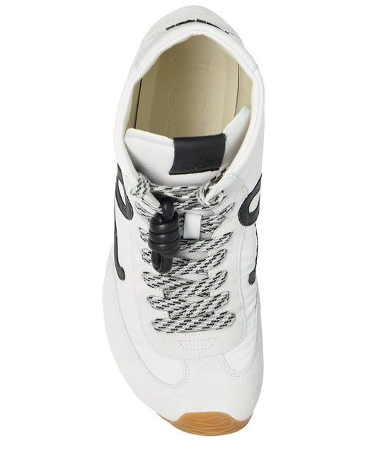 Loewe Ballet Runner 2.0 High Top Sneakers in White | Lyst