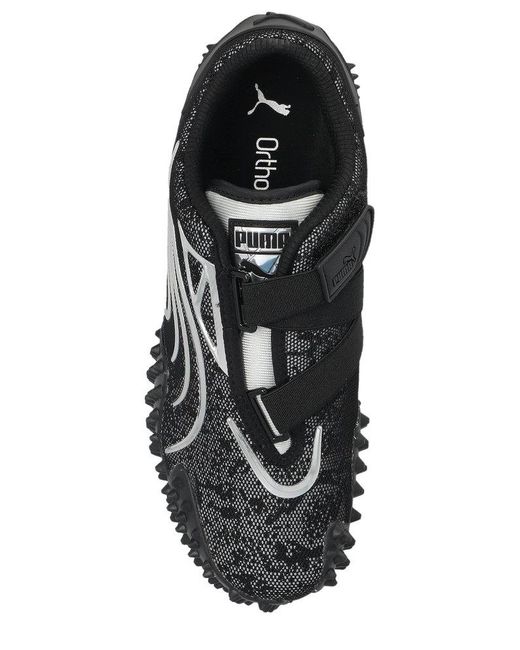 PUMA Mostro Metallic Low-Top Sneakers in Black | Lyst UK