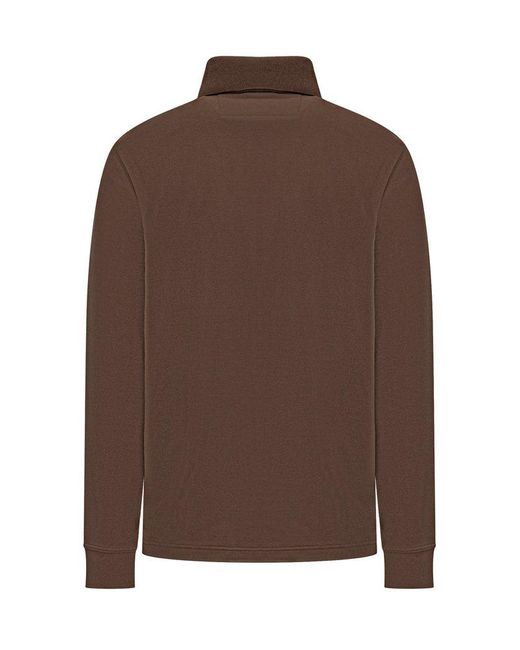 adidas Originals X C.P. Company Spzl Polo Shirt in Brown for Men | Lyst
