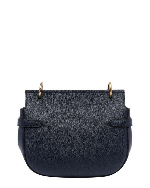 Mulberry Amberley Small Satchel Bag in Blue | Lyst