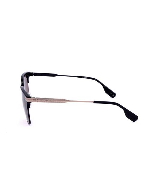 Ted Baker Square Frame Full Rim Sunglasses in Metallic for Men | Lyst UK