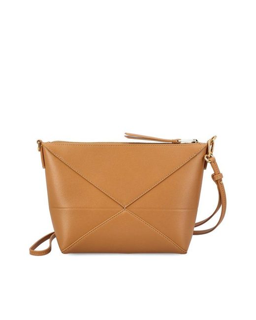 Loewe Puzzle Fold Pouch in White | Lyst