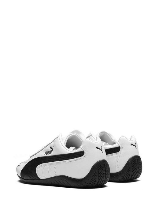 PUMA Speedcat Logo Detailed Sneakers in Black for Men | Lyst