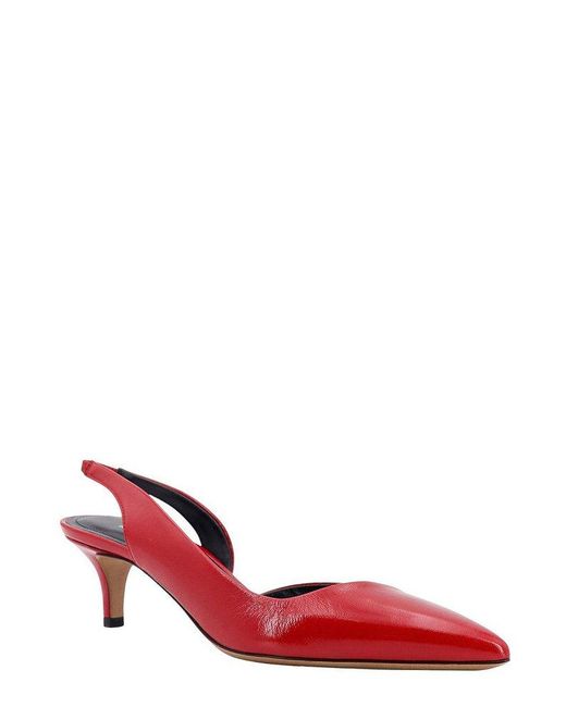 Isabel Marant Singback Pumps in Red | Lyst
