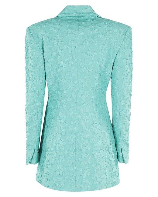 ROTATE BIRGER CHRISTENSEN 3d Jacquard Mini Blazer Dress in Blue | Lyst