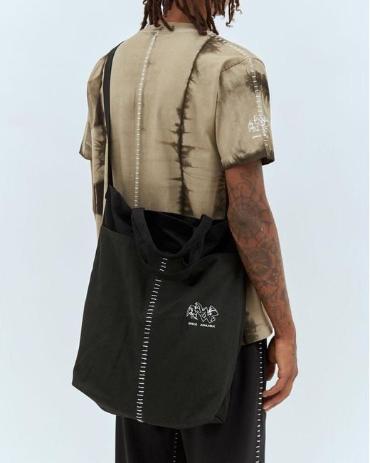 Space Available Studio Carryall Tote in Black for Men | Lyst