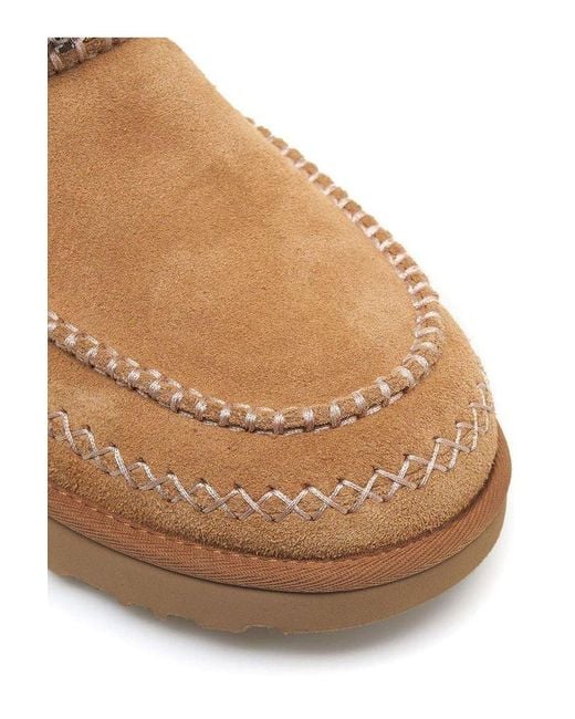 UGG Classic Ultra Mini Slip-On Alpine Boots in Brown | Lyst