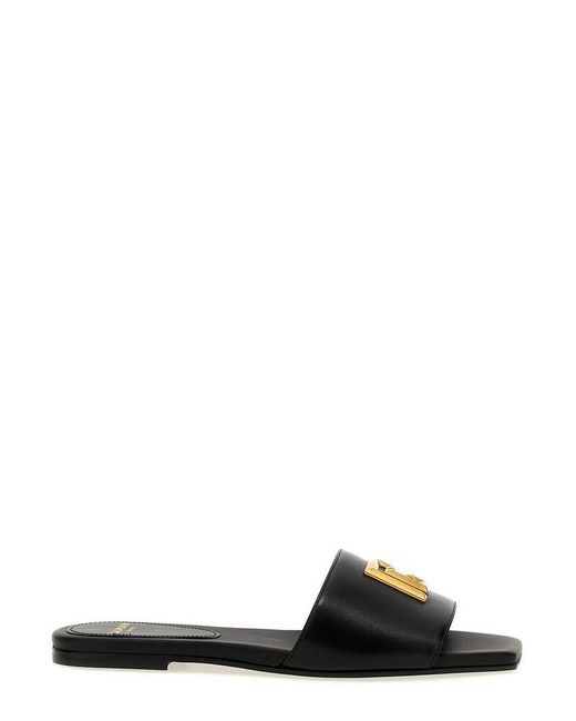 Balmain Dafne Pb Mules in Black | Lyst