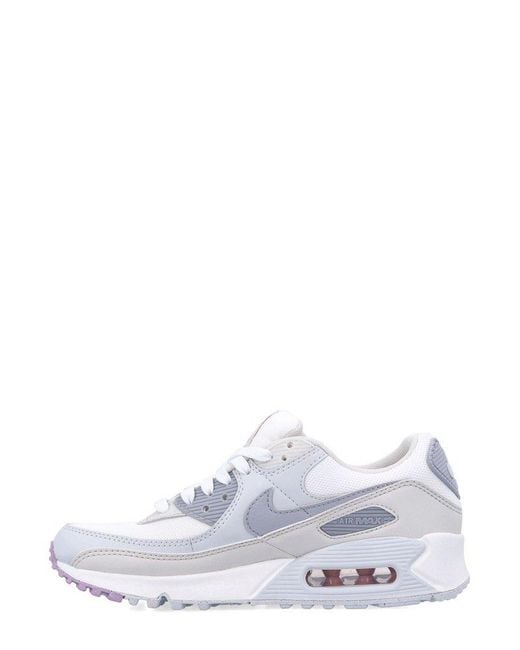 Nike Air Max 90 Sneakers in White | Lyst