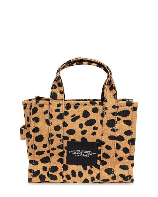 Marc Jacobs The Cheetah Small Tote Bag in Metallic | Lyst