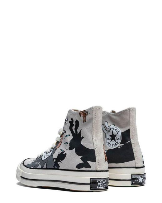 Converse X Tom And Jerry Chuck 70 High-Top Sneakers in White for Men | Lyst