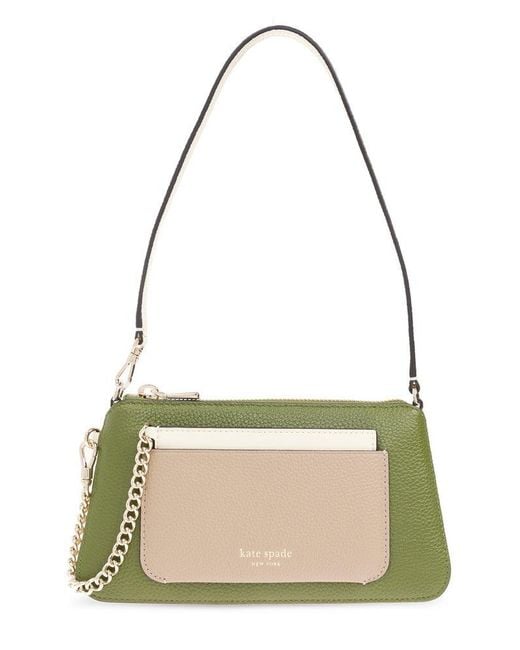Kate Spade Ava Pouch Bag in Metallic | Lyst