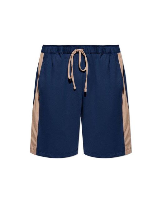Hanro Relaxed Fit Lounge Shorts in Blue for Men | Lyst UK