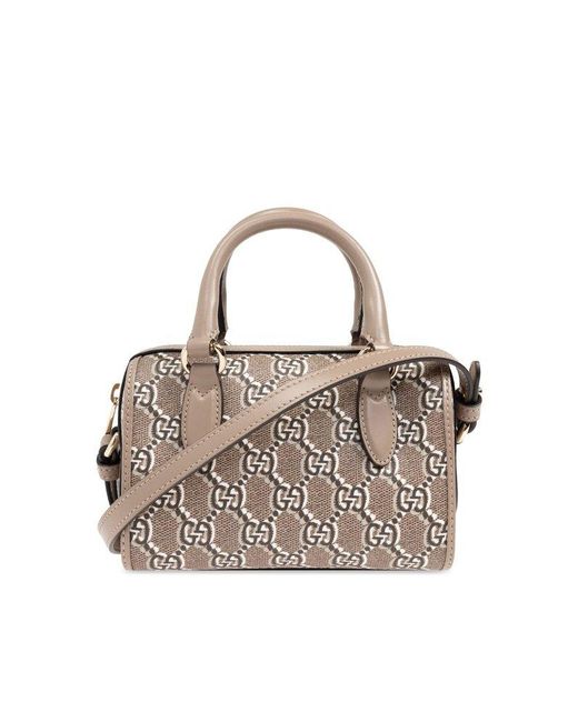 Gucci GG Shadow Super Mini Bag in Natural | Lyst