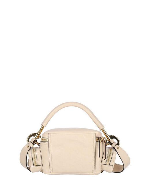 Chloé Camera Small Shoulder Bag in Natural | Lyst