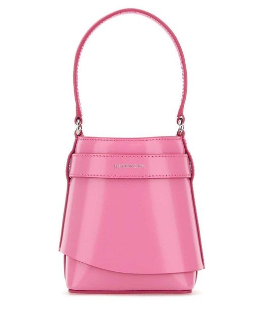Givenchy Shark Lock Micro Tote Bag in Pink | Lyst
