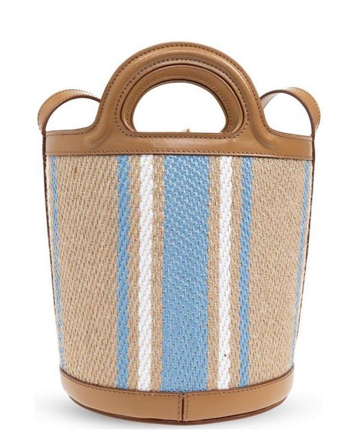 Marni Tropicalia Top Handle Bag in Blue | Lyst