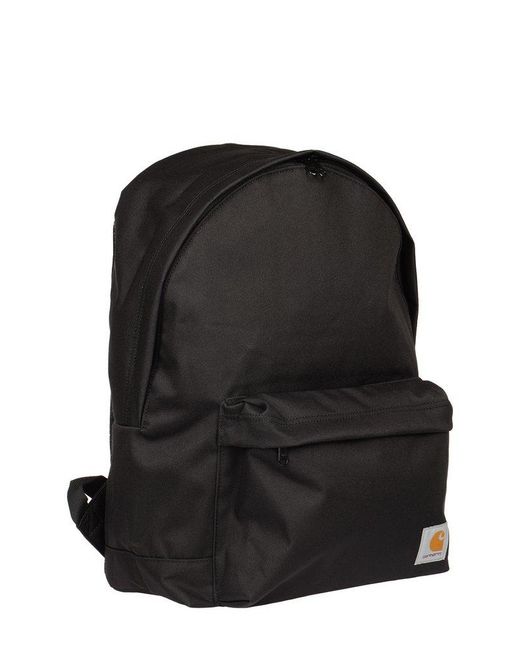 Carhartt Wip Jake Logo Patch Backpack in Black for Men | Lyst