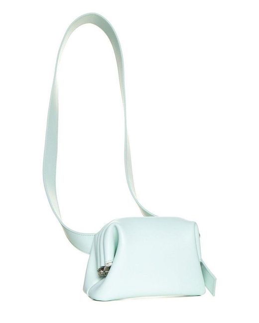 OSOI Logo Detailed Shoulder Bag in Blue | Lyst UK