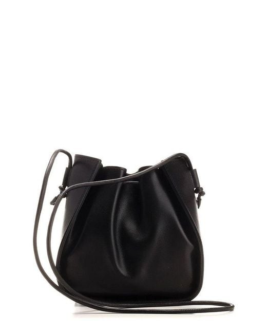Forte Forte Compact Bucket Bag in Black | Lyst