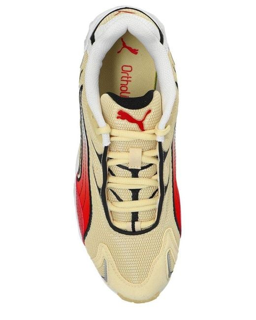 PUMA Inhale Og Lace-Up Sneakers in Natural | Lyst