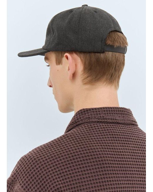 Brain Dead Emblem Head Baseball Cap in Black for Men | Lyst