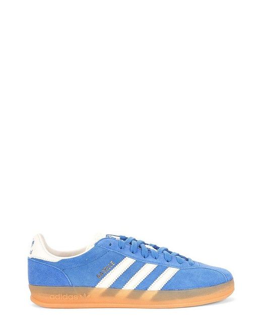 adidas Originals Gazelle Indoor Shoes in Blue for Men | Lyst