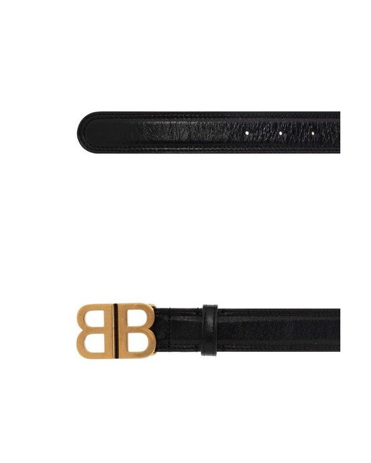 Balenciaga Leather Belt in Black | Lyst