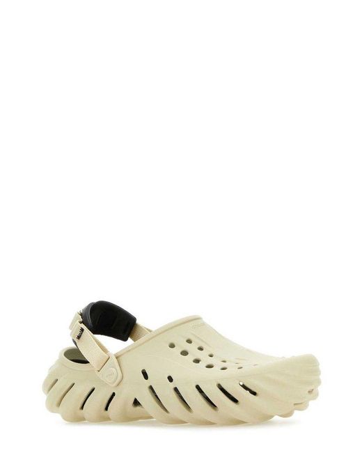 Crocs™ Echo Slingback Clogs in White for Men | Lyst