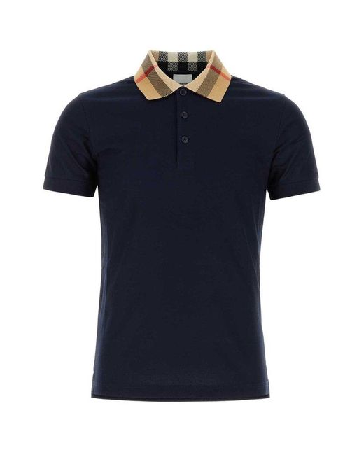 Burberry T shirts And Polos in Blue for Men Lyst