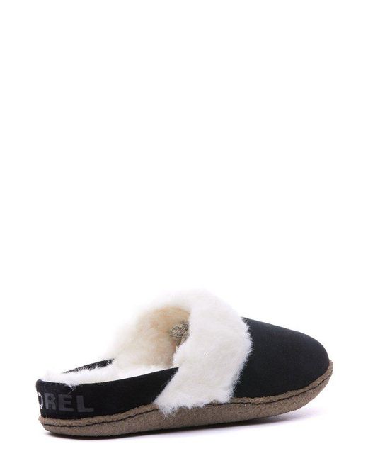 Sorel Logo Embossed Slip-on Slides in Black | Lyst