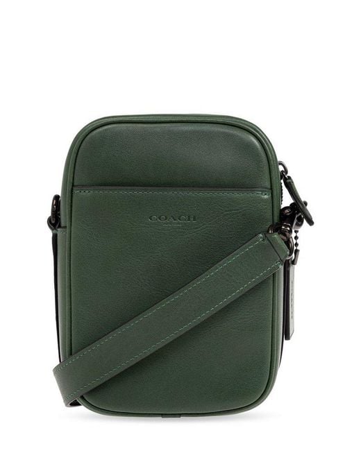 COACH Hitch Crossbody Bag in Green for Men | Lyst