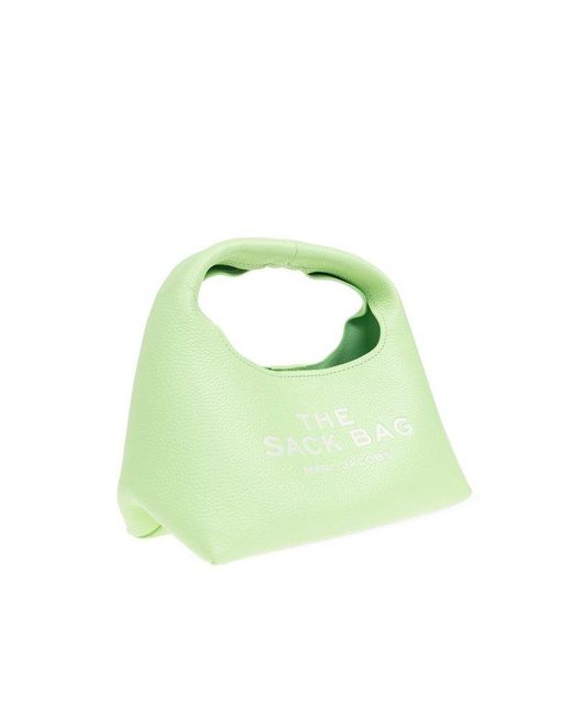 Marc Jacobs The Mini Logo Patch Sack Bag in Green | Lyst