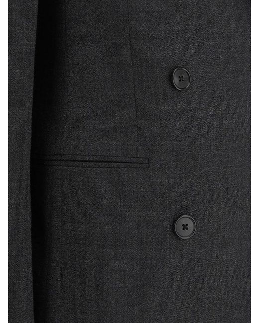 The Row Franny Double-Breasted Jacket in Black | Lyst UK