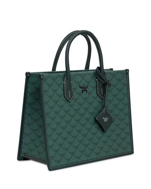 MCM Bags in Green | Lyst