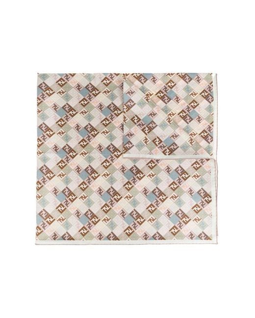 Fendi Silk Scarf | Lyst