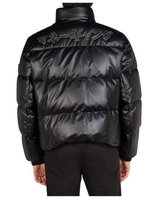 Tatras X Sfera Ebbasta Logo Embroidery Puffer Jacket in Black for Men ...