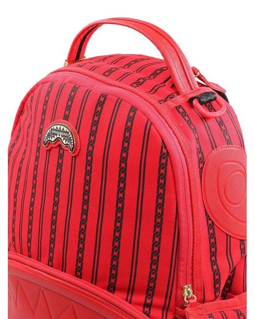 Sprayground Skychain Supplychain Backpack in Red for Men | Lyst