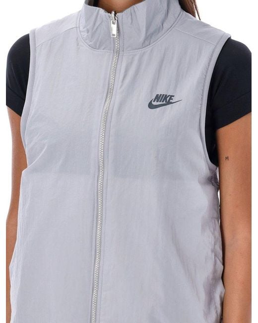 Nike Reversible Vest in Blue | Lyst